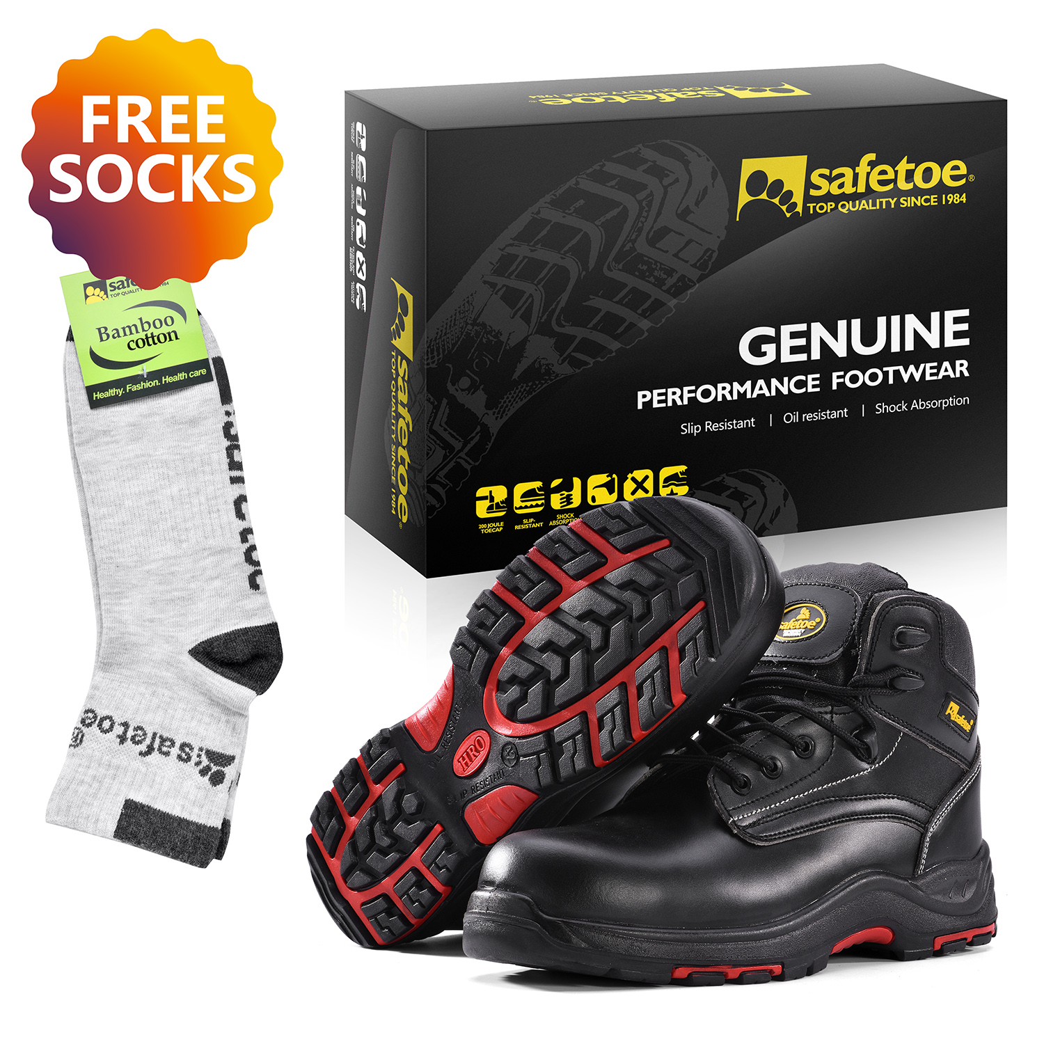 Find Your Safety Shoes, Work Boots in Safetoe Official Shop