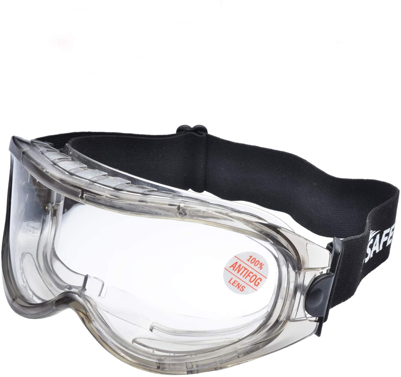 Safeyear ANSI Z87.1 Fogless Safety Goggles for Men & Women | Safetoe ...