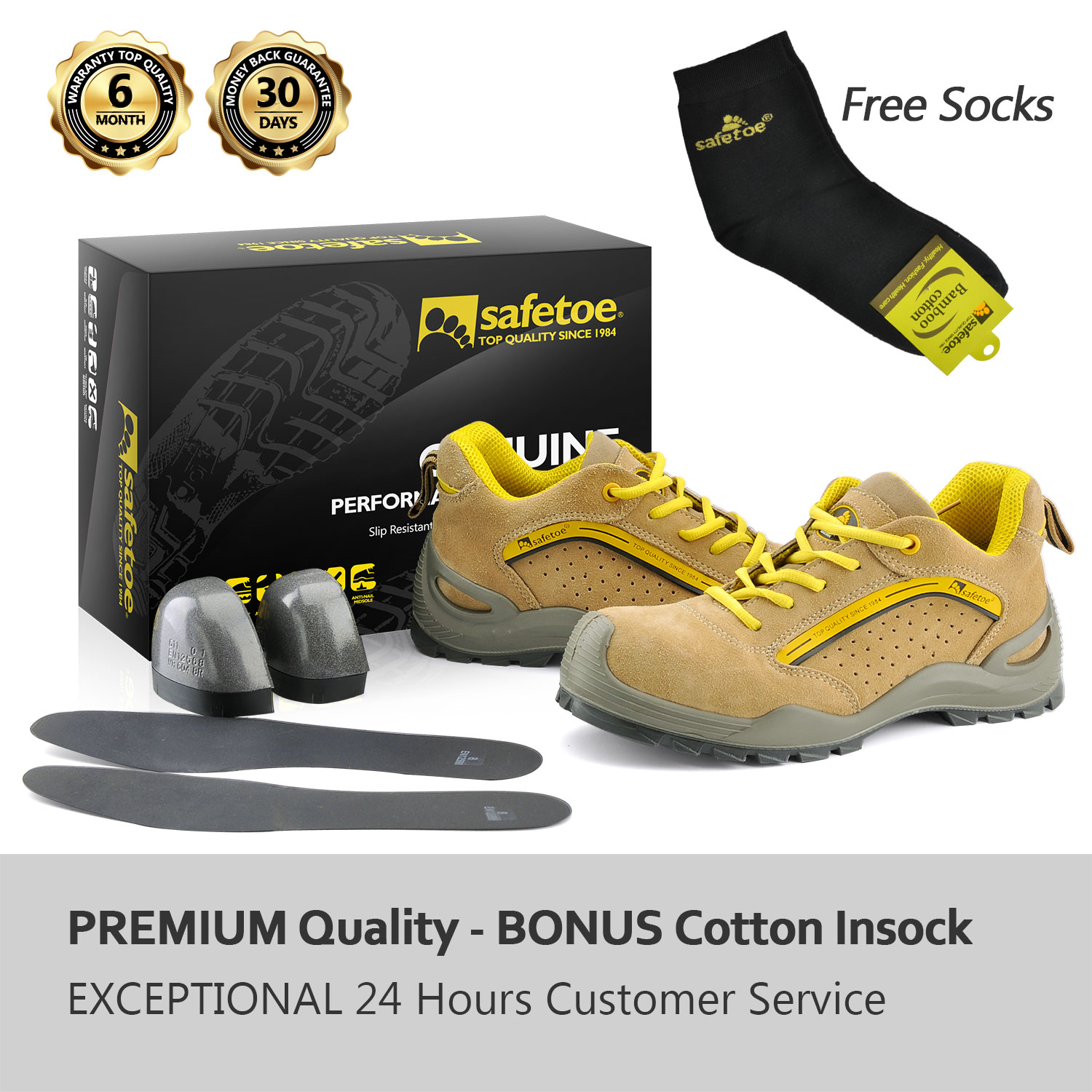 Find Your Safety Shoes, Work Boots in Safetoe Official Shop