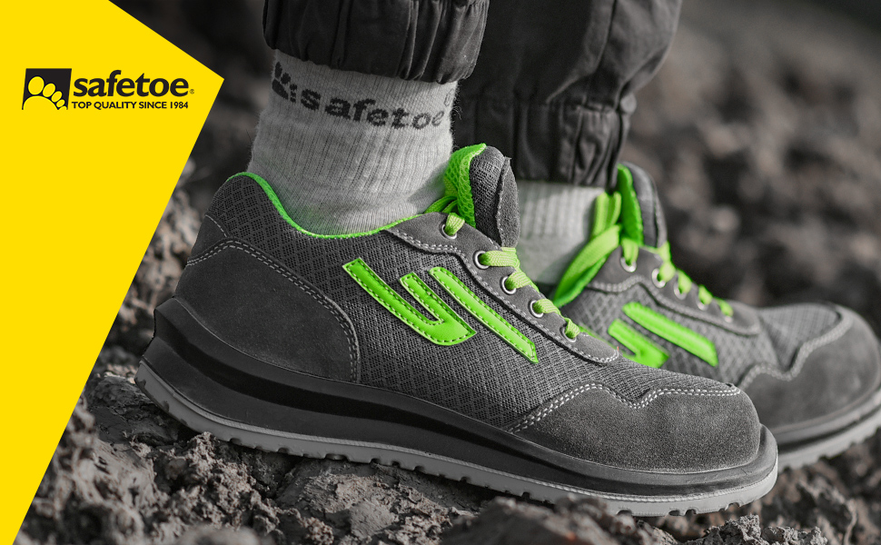 Safetoe Breathable & Lightweight Safety Work Shoes | Safetoe Official Shop